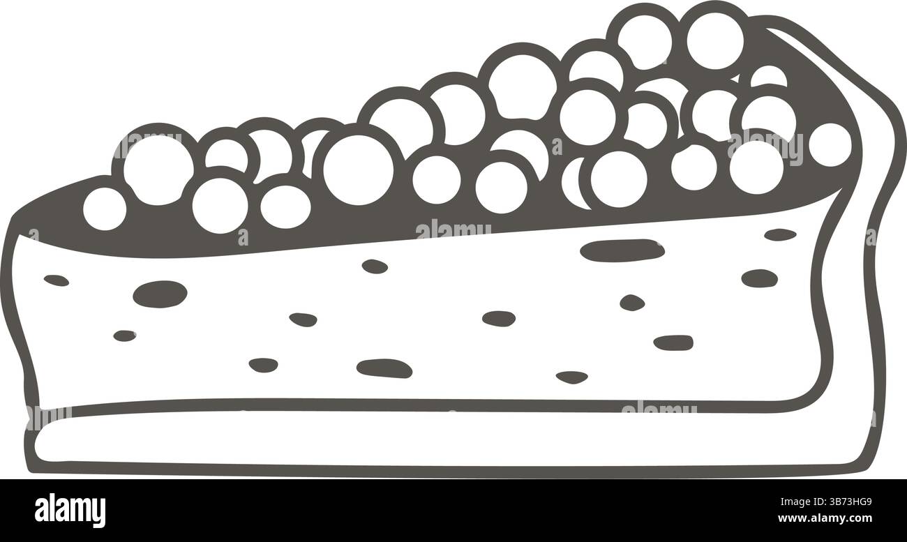 Ink berry pie Stock Vector Images - Alamy