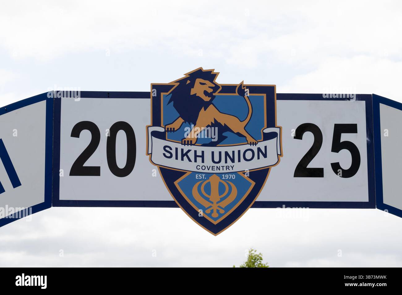 Sikn Union Coventry 2025 sign, West Midlands, England, UK Stock Photo ...