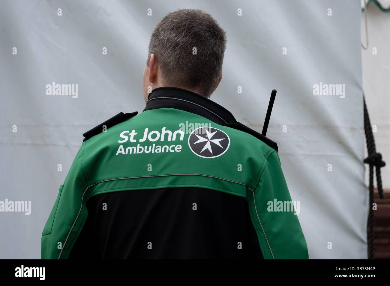 St John Ambulance volunteer, Coventry, UK Stock Photo - Alamy
