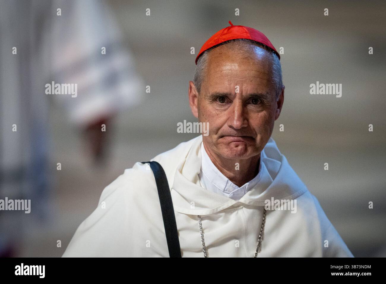Vatican, Vatican. 04th May, 2025. Cardinal Jean-Paul Vesco attends the ...
