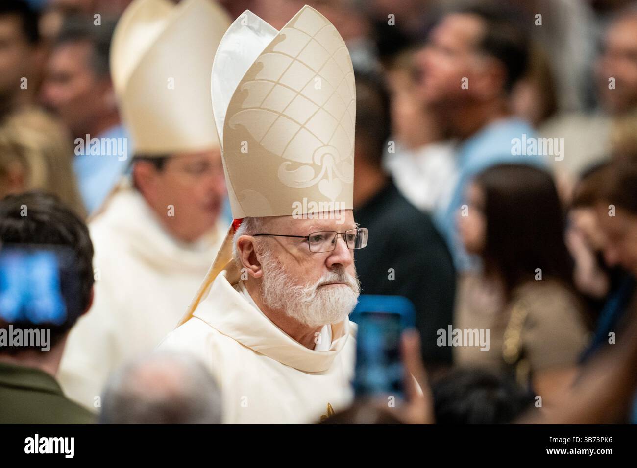 Vatican, Vatican. 04th May, 2025. Cardinal Seán Patrick O'Malley ...