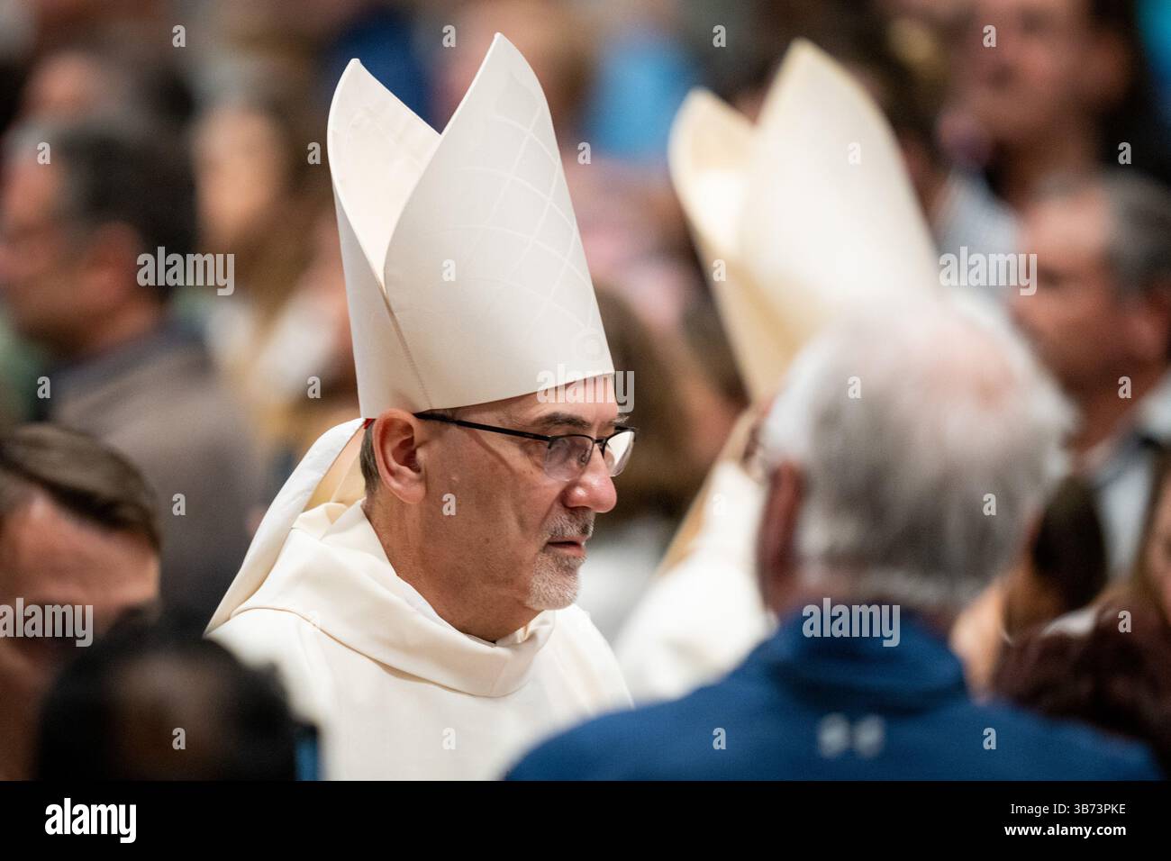 Vatican, Vatican. 04th May, 2025. Cardinal Pierbattista Pizzaballa ...