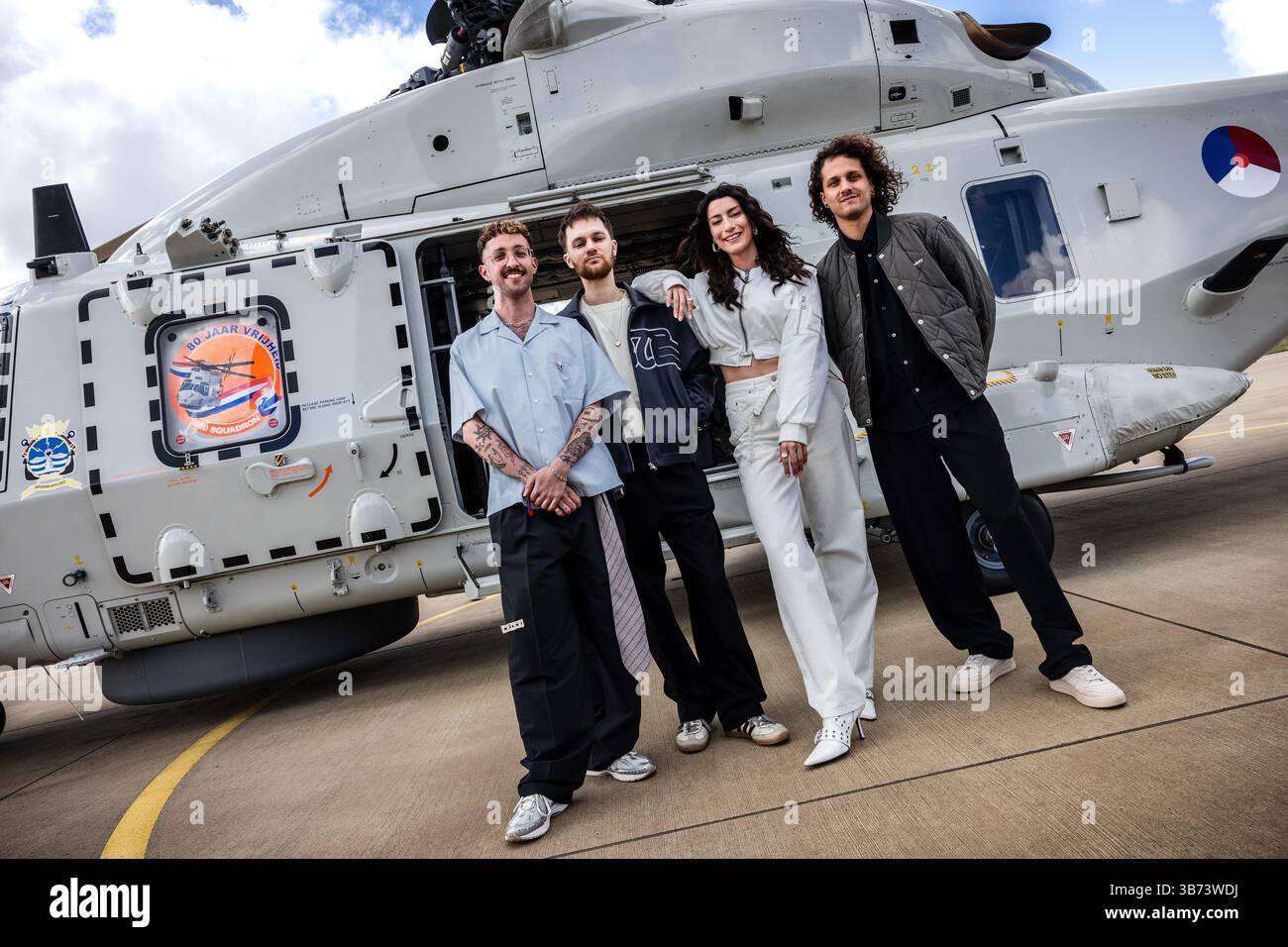 GILZE-RIJEN - Ambassadors of Freedom RONDÃ at Gilze-Rijen Air Base. The ...