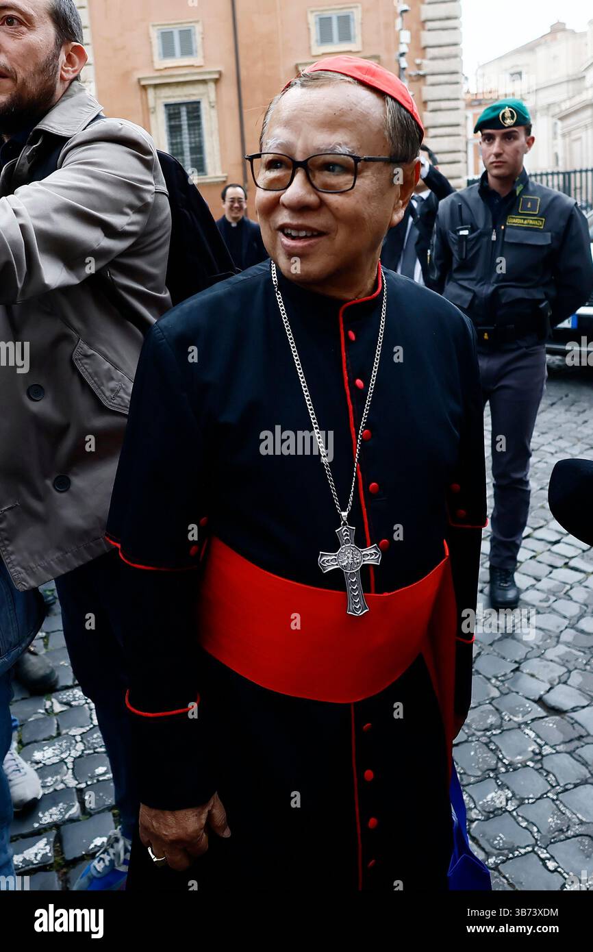Roma, Italia. 05th May, 2025. Eminenza Ignatius Suharyo Hardjoatmodjo ...