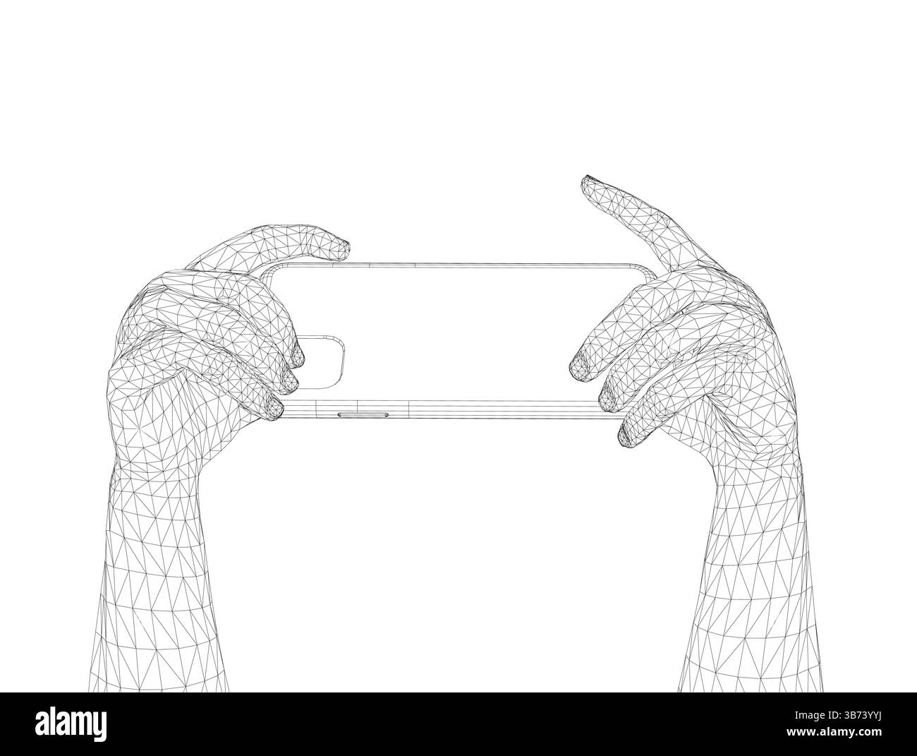 Sketch of arm and sketch of two hands hi-res stock photography and ...
