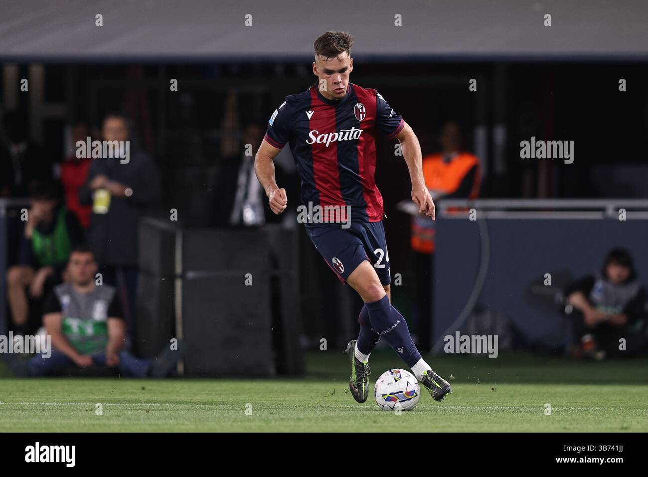 Thijs Dallinga (Bologna) during the Italian Serie A match between ...
