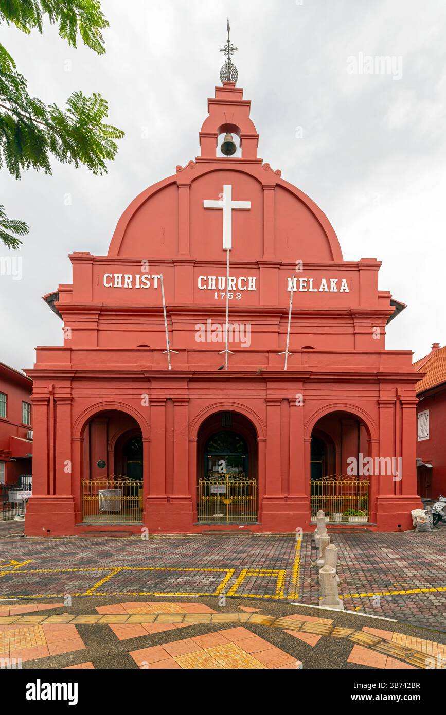 Christ church Malacca, is an 18th-century Dutch-built Anglican church ...