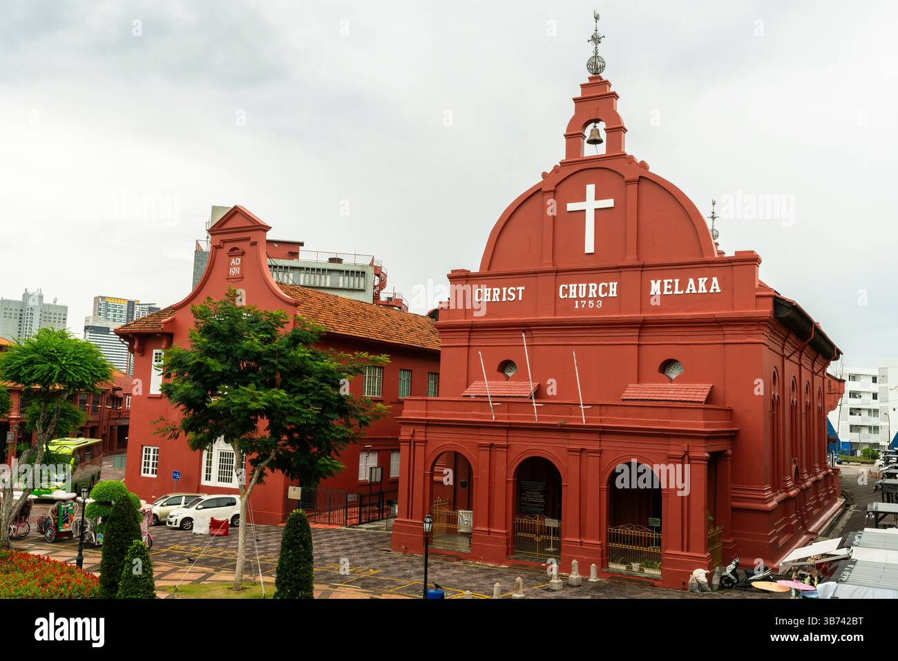 Christ church Malacca, is an 18th-century Dutch-built Anglican church ...