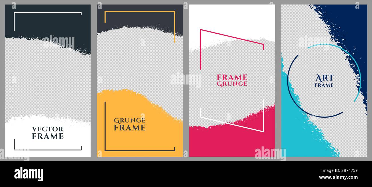 Distressed vertical grain Stock Vector Images - Alamy