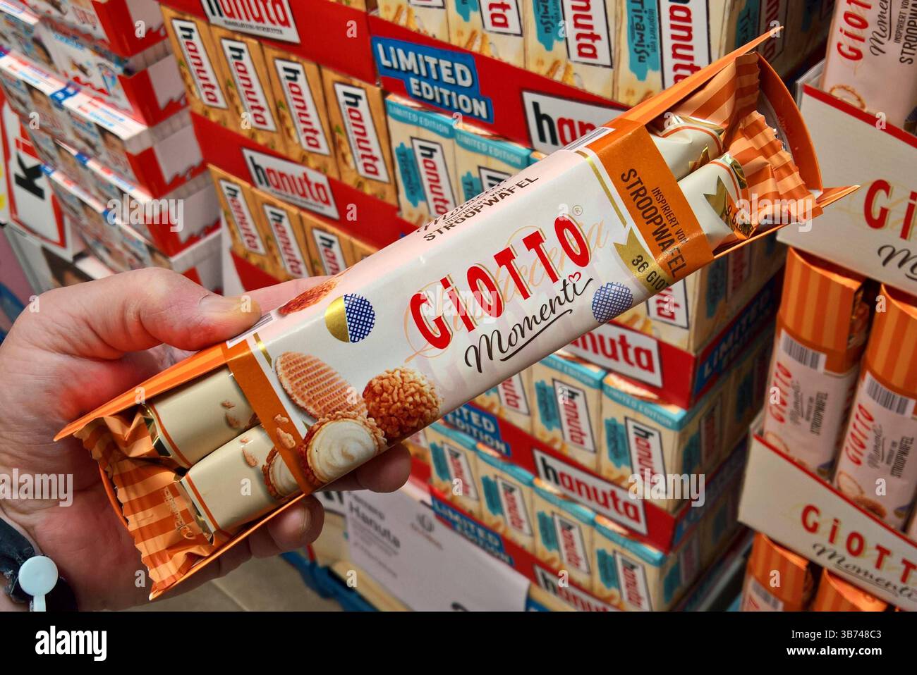 Giotto Momenti, Pralinen bzw Süssware mit Haselnuss-Geschmack von ...