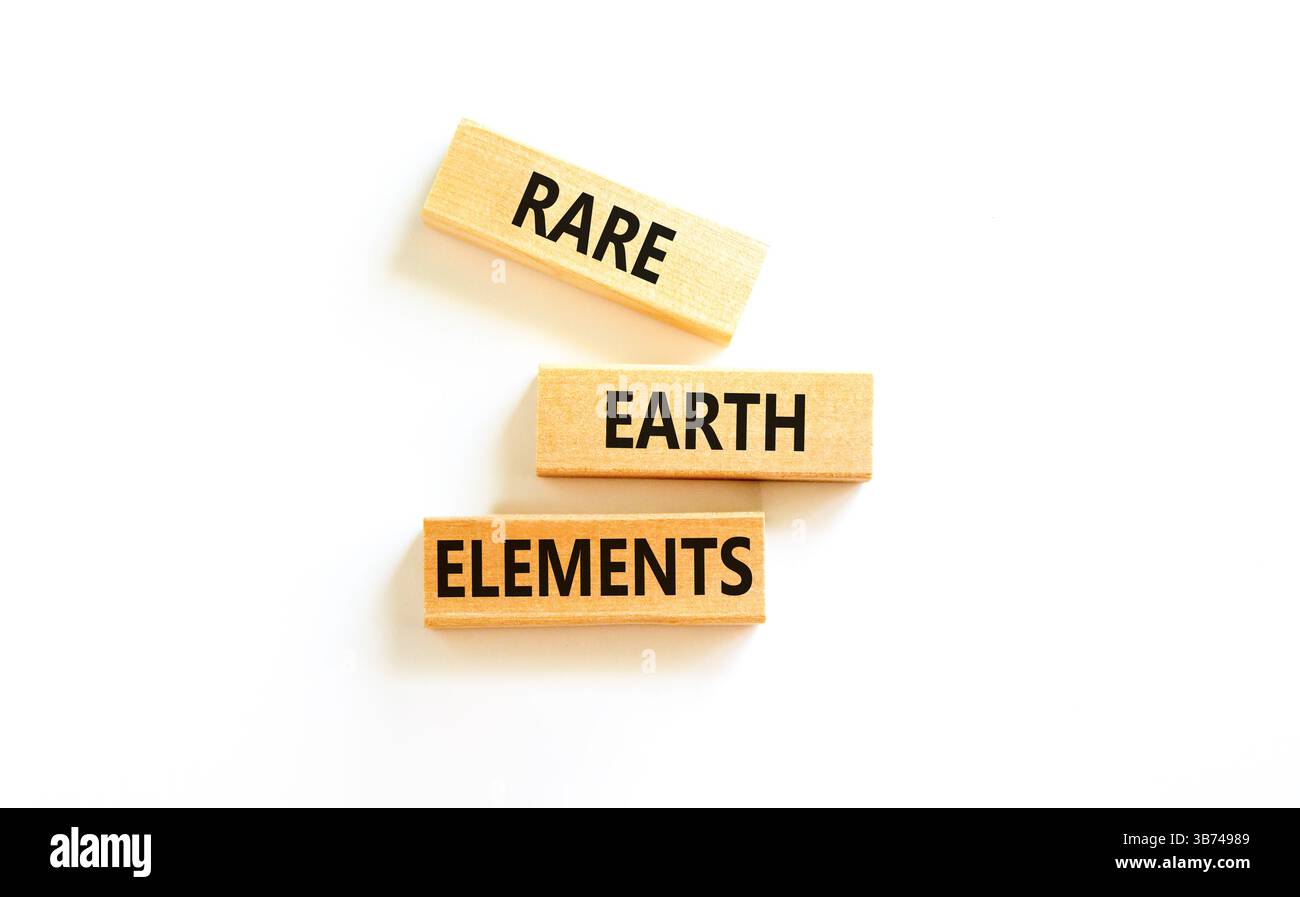 Rare earth elements symbol. Concept words Rare earth elements on ...