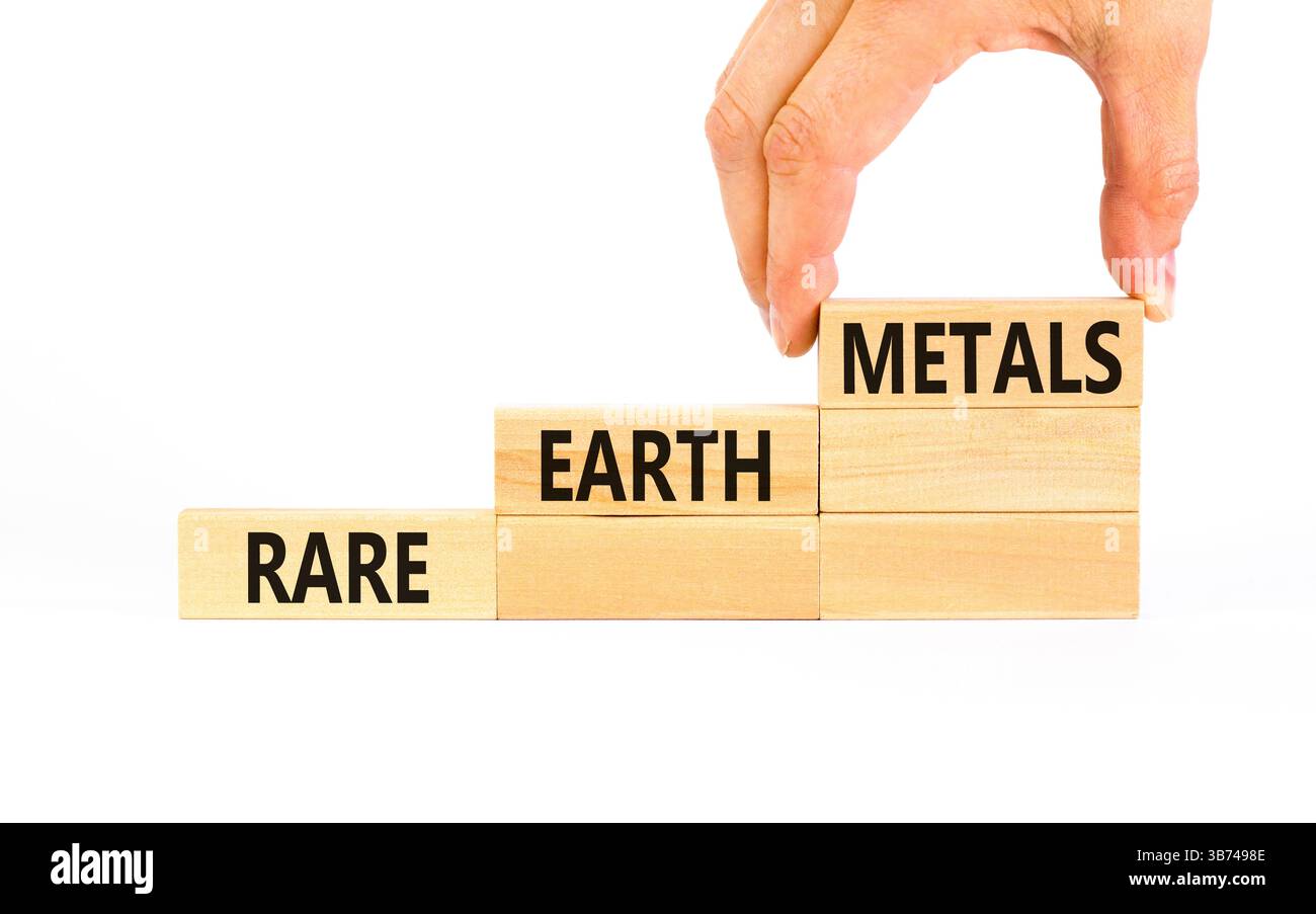 Rare earth metals symbol. Concept words Rare earth metals on beautiful ...