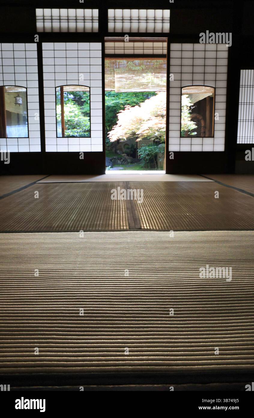 A photo shows a Tatami in Shimogyo Ward, Kyoto City, Kyoto Prefecture ...