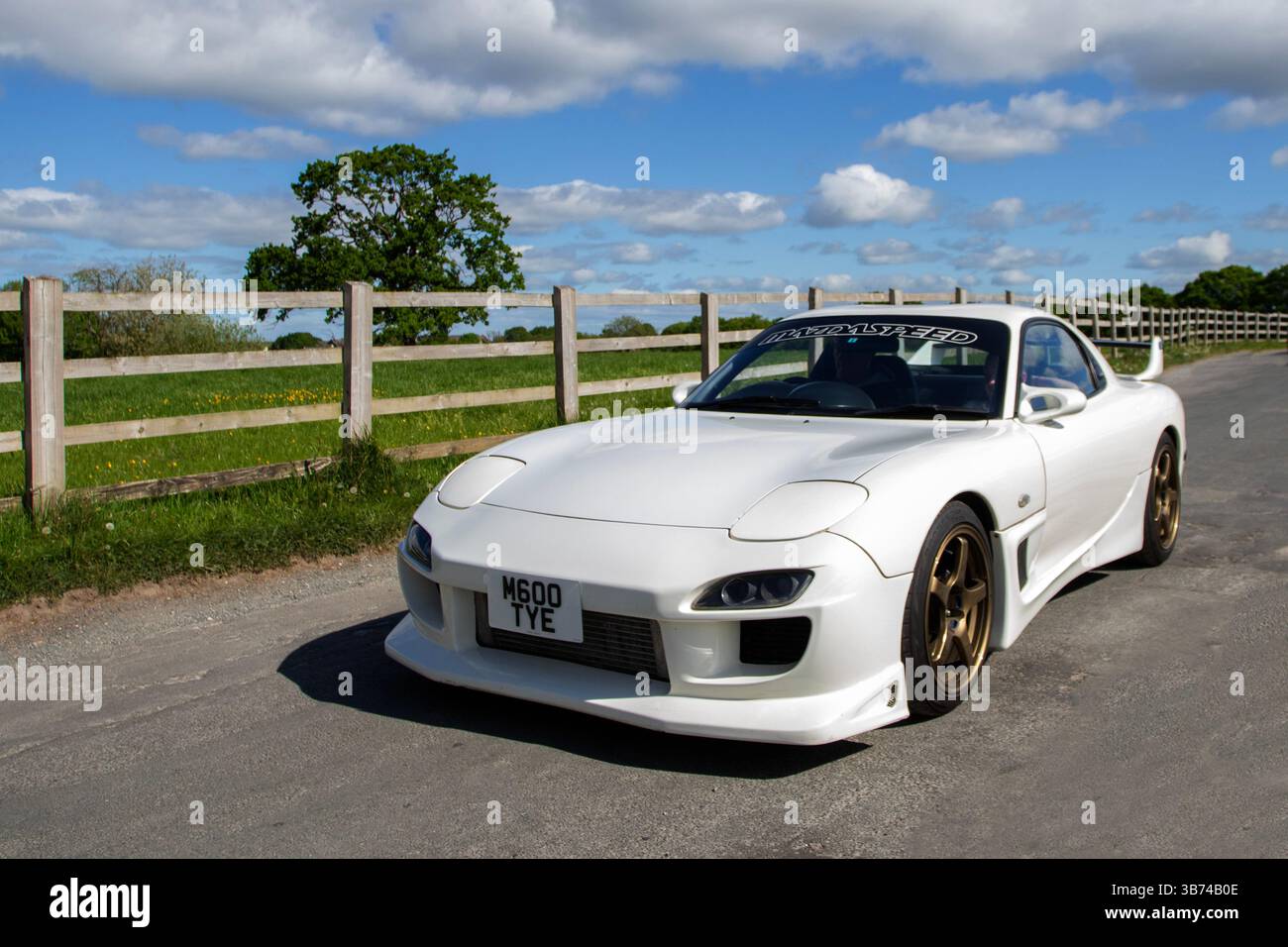 1995 90s nineties White Mazda Rx-7 Twin Turbo Car Coupe Petrol 1300 cc ...