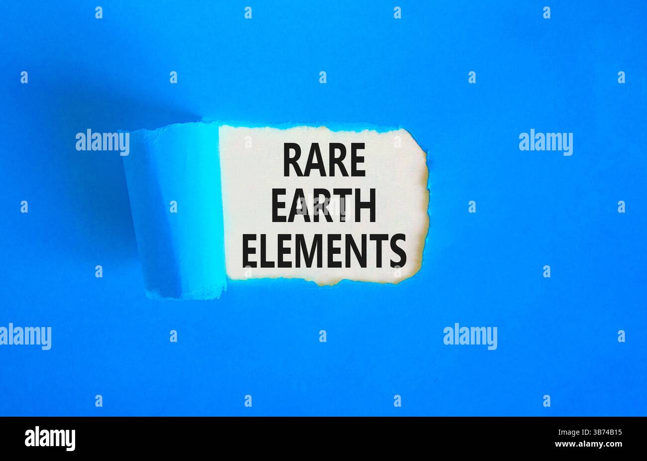 Rare earth elements symbol. Concept words Rare earth elements on ...