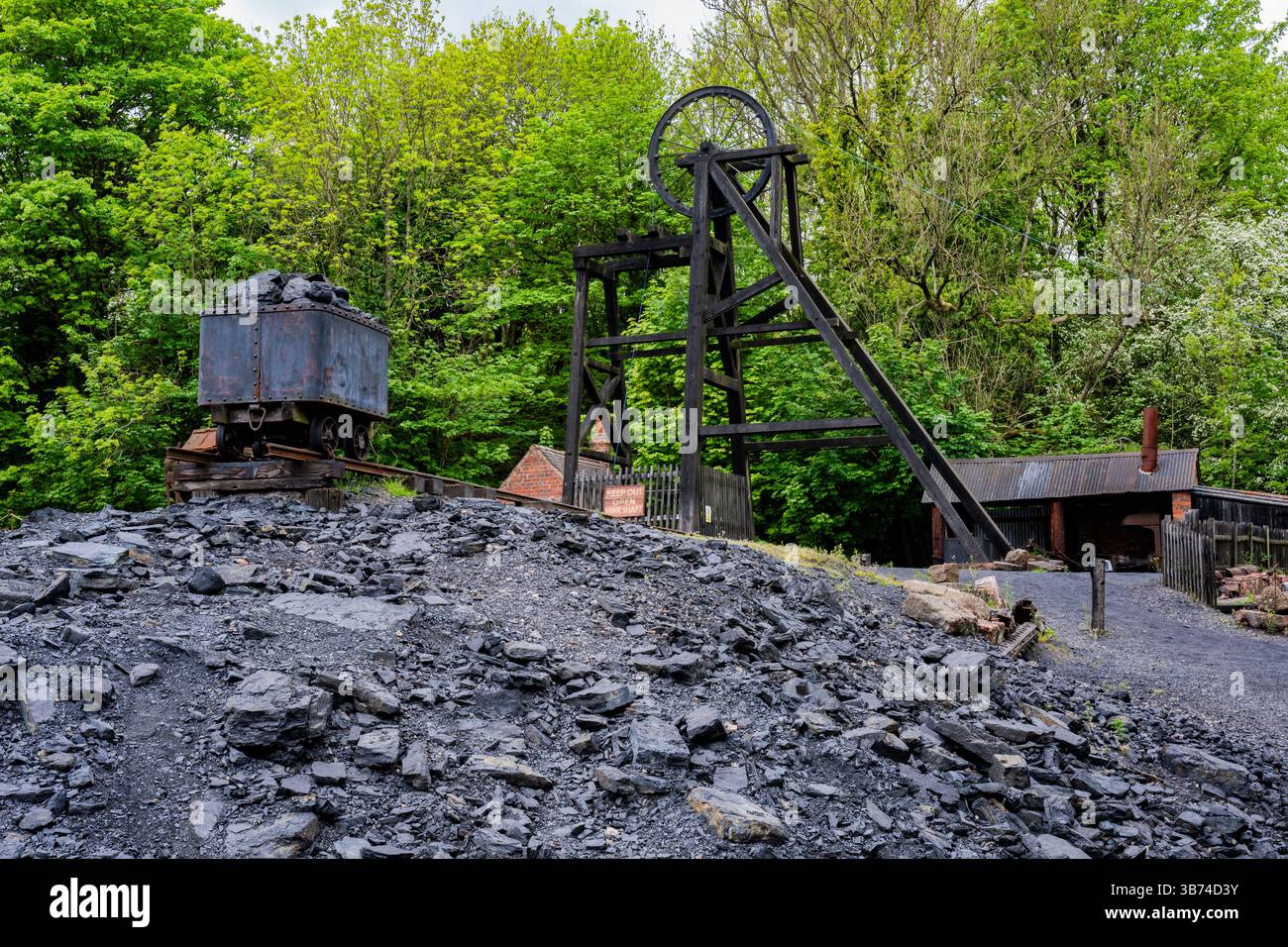 Racecourse Mine at Black Country Museum Stock Photo - Alamy