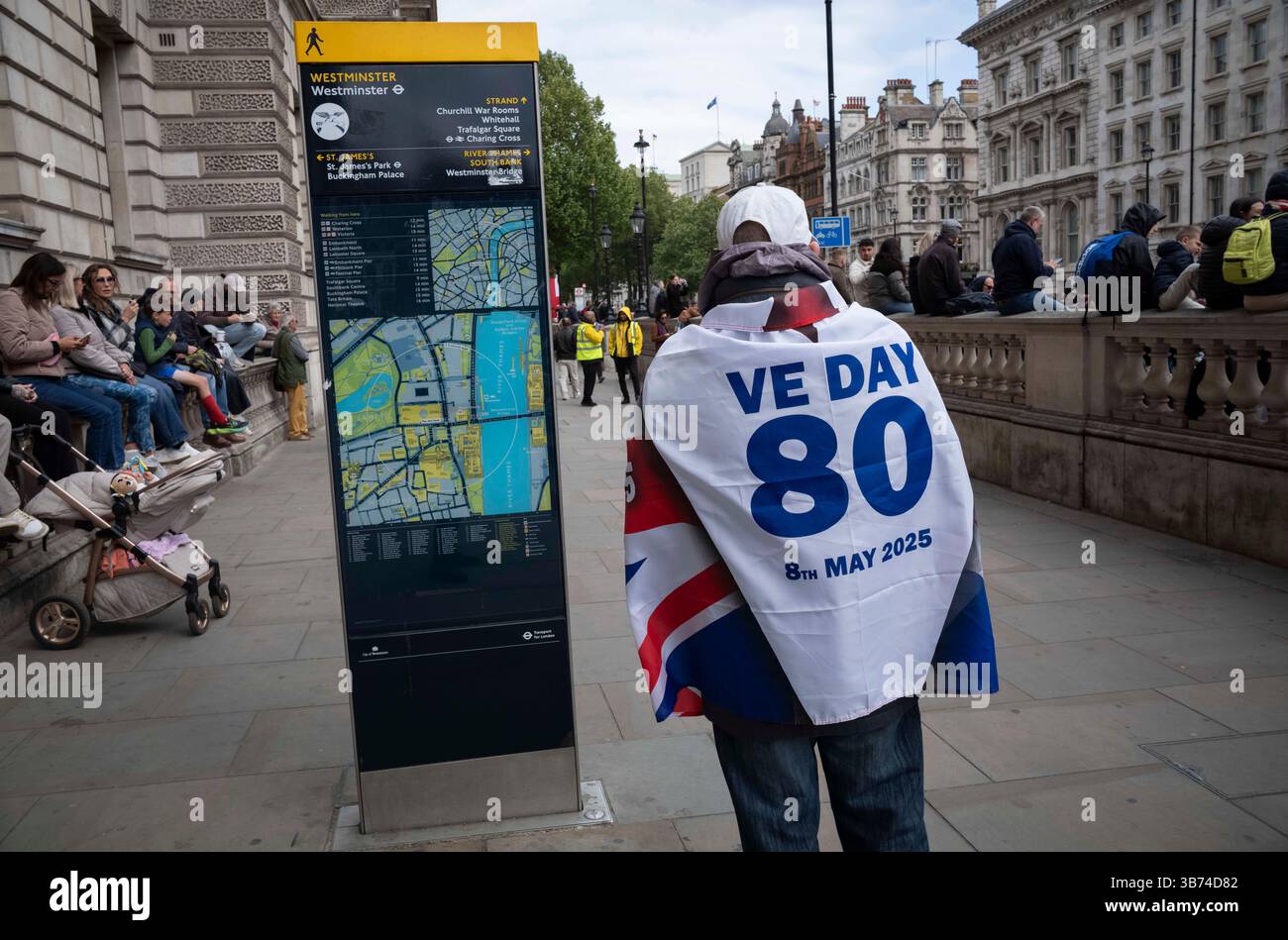 London, UK. 05th May, 2025. VE Day 80th anniversary commemorations ...