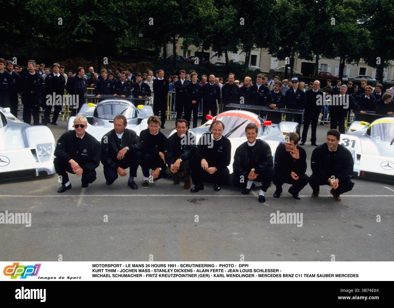 MOTORSPORT - LE MANS 24 HOURS 1991 - SCRUTINEERING - PHOTO : DPPI KURT ...