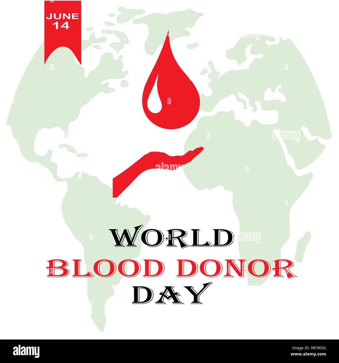 Donate blood event Stock Vector Images - Alamy