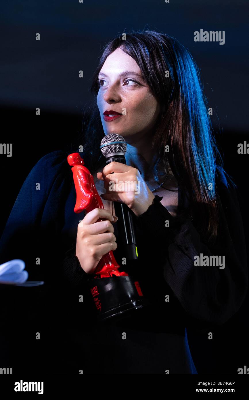 Naples, Italy. 03rd May, 2025. Francesca Michielin attends the COMICON ...