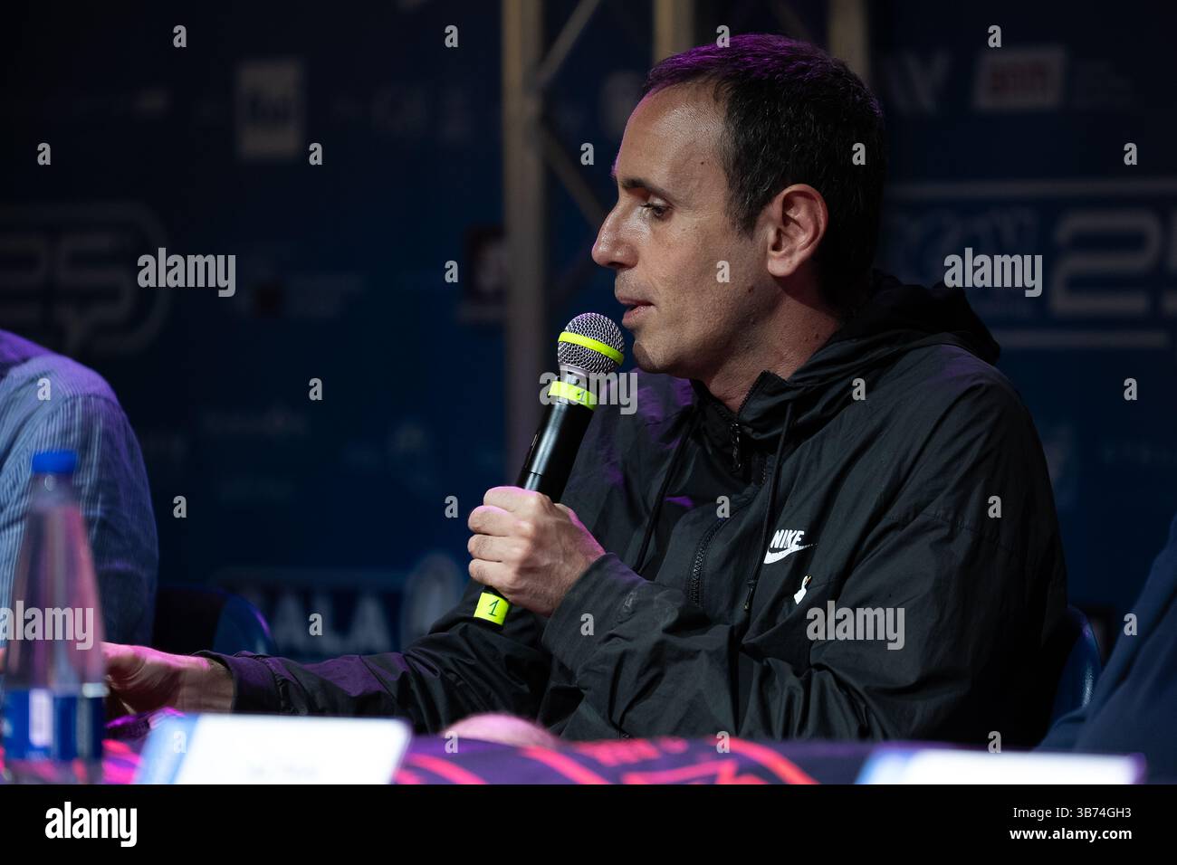 Naples, Italy. 03rd May, 2025. Zerocalcare aka Michele Rech attends the ...