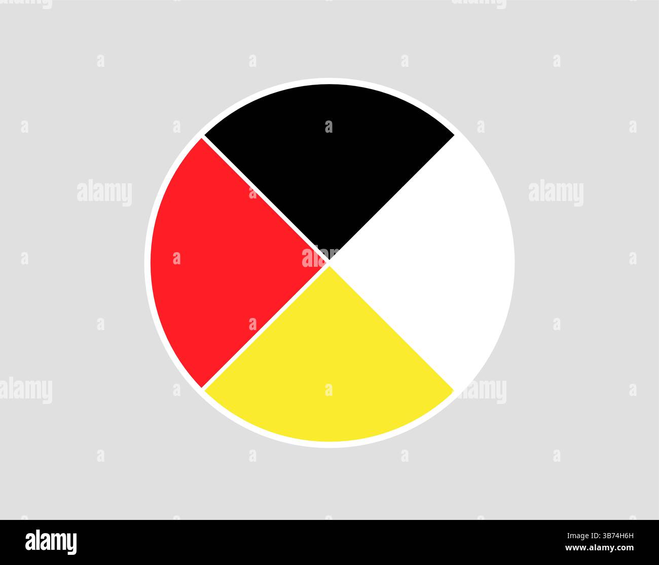 Indigenous medicine wheel vector image Stock Vector Image & Art - Alamy