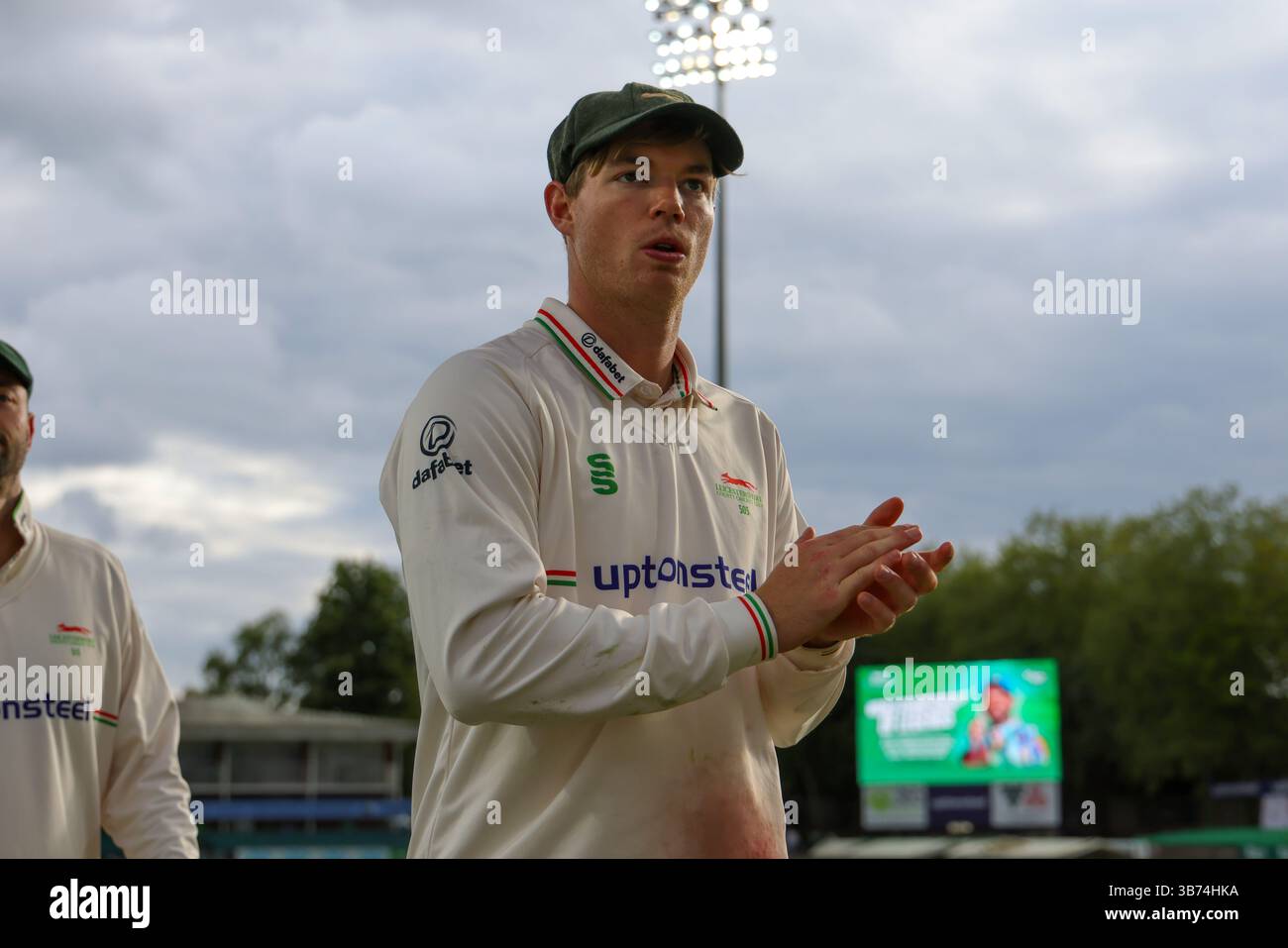 Leicester, United Kingdom, 04, May, 2025, Leicestershire's Tom Scriven ...