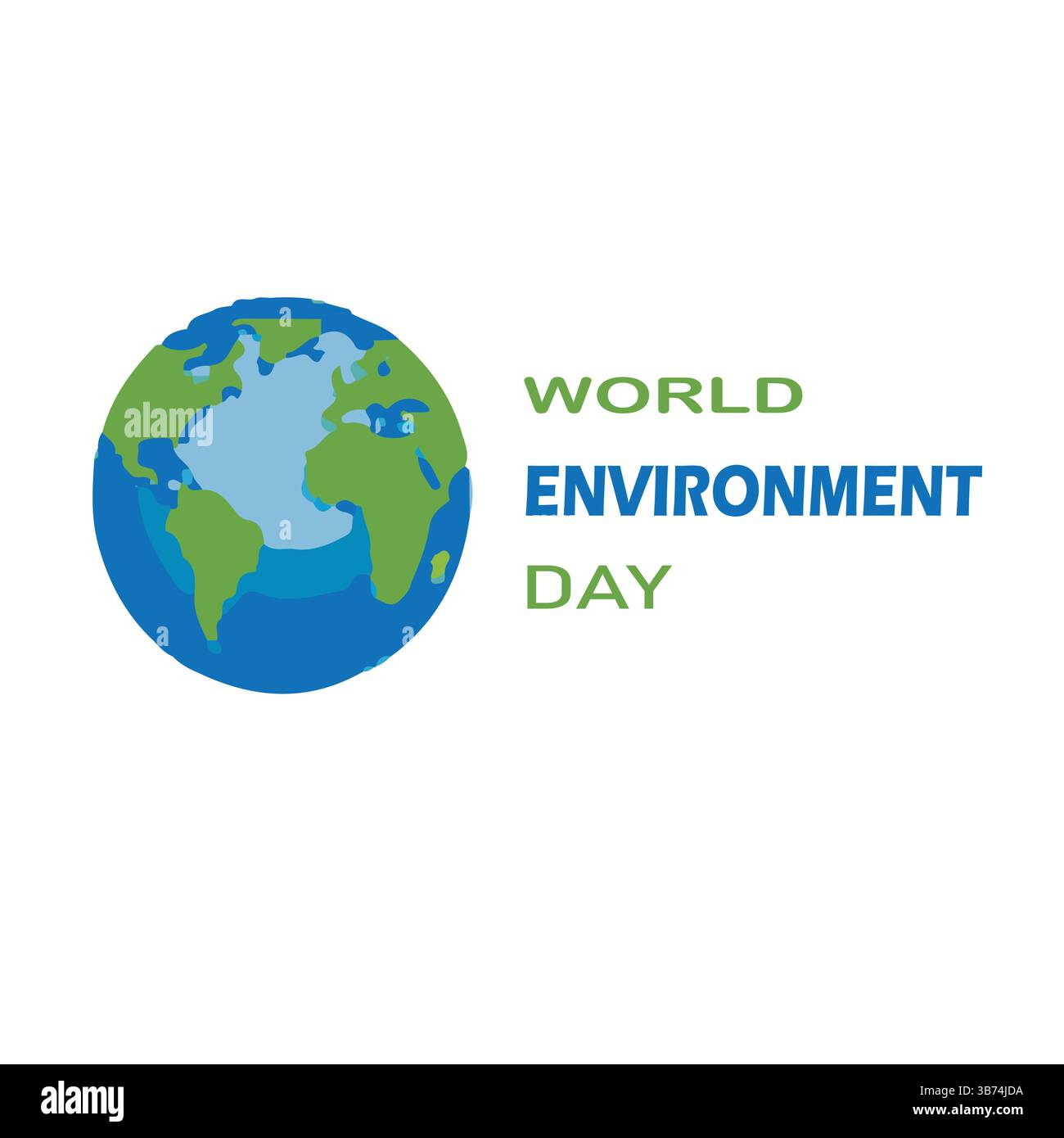 World Environment Day – June 5th. Earth globe with plant growth concept ...
