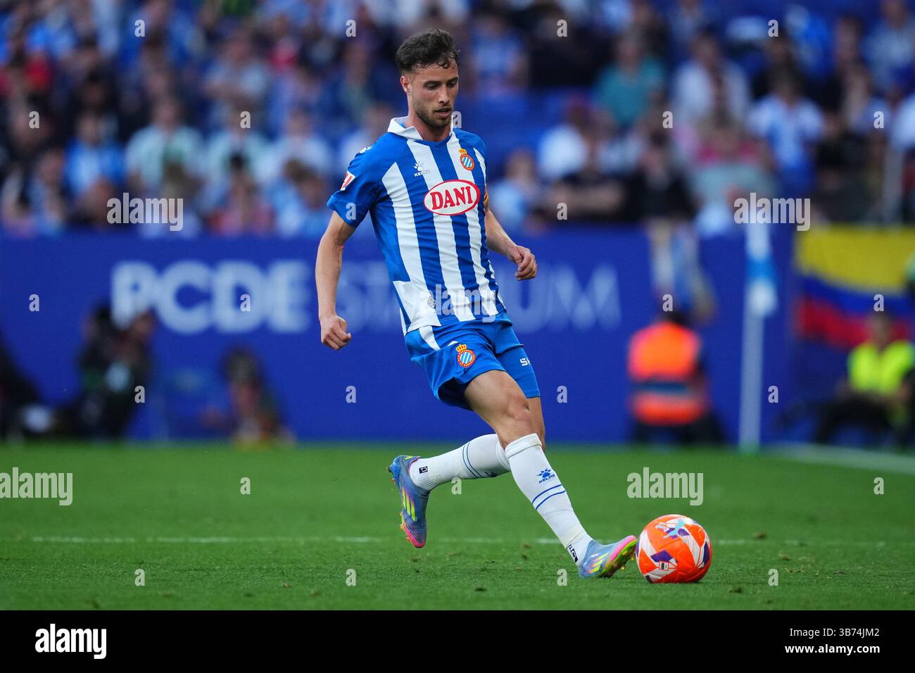 Barcelona, Spain. 05th May, 2024. Javi Puado of RCD Espanyol during the ...