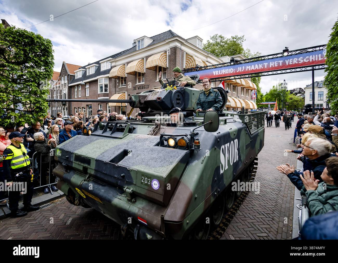 WAGENINGEN - Participants in the annual Liberation Day parade in ...