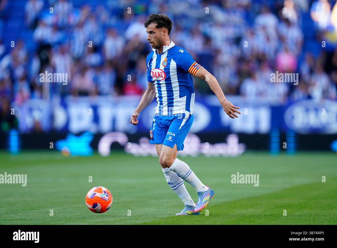 Barcelona, Spain. 04th May, 2024. Javi Puado of RCD Espanyol during the ...