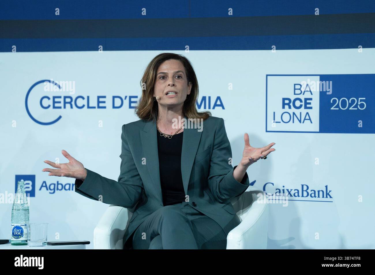 Decode Project founder Francesca Bria, during the 40th Reunió Cercle d ...