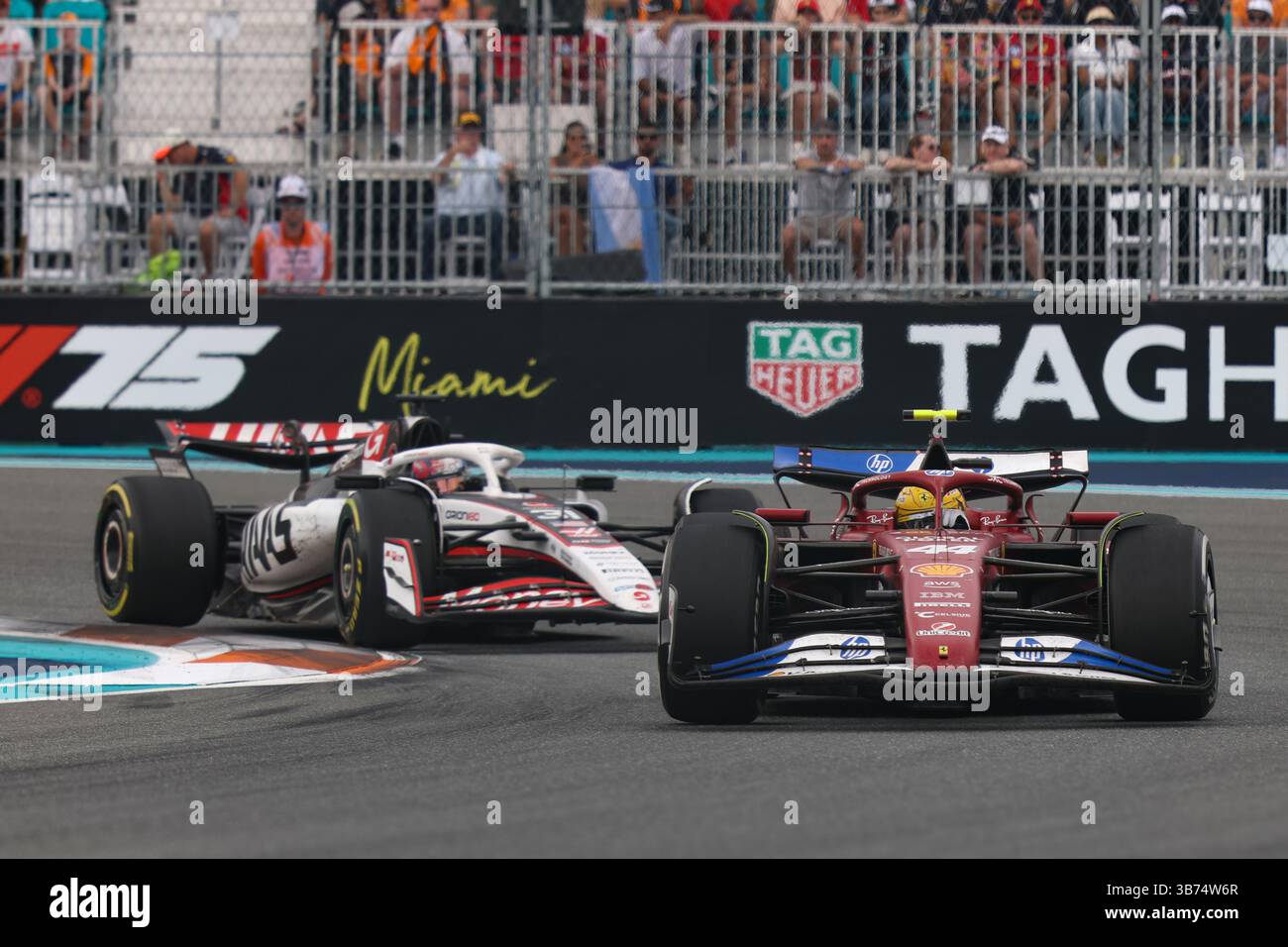 Miami, United States Of America. 04th May, 2025. #44 Lewis Hamilton ...