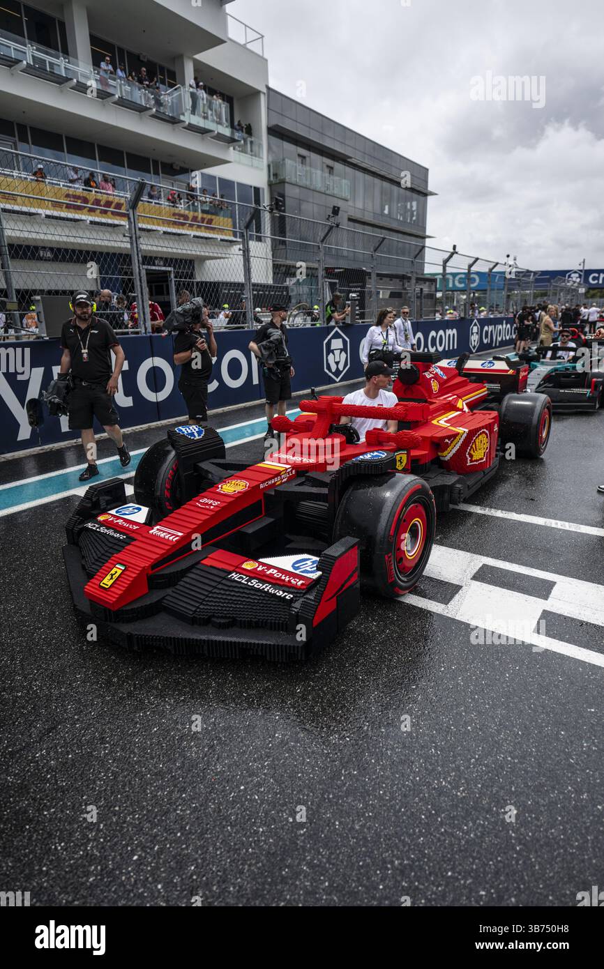 Scuderia Ferrari drivers parade during the Formula 1 Crypto.com Miami ...