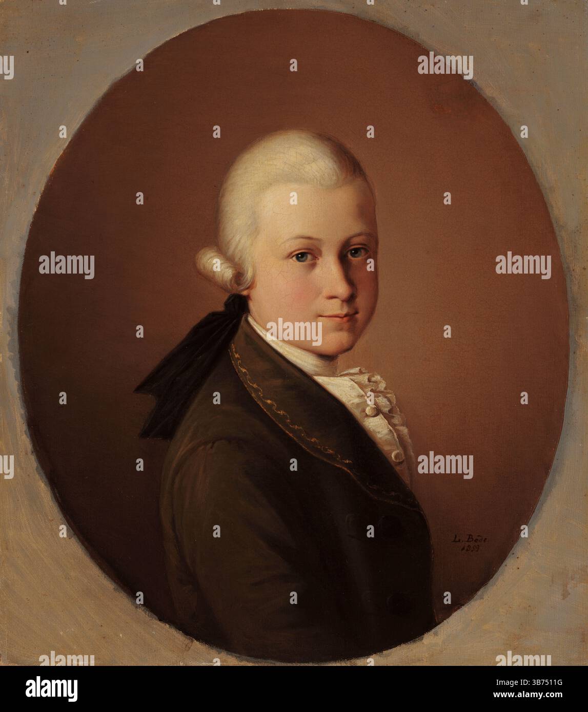 Wolfgang Amadeus Mozart as child. Museum: Mozarteum (ISM), Salzburg ...