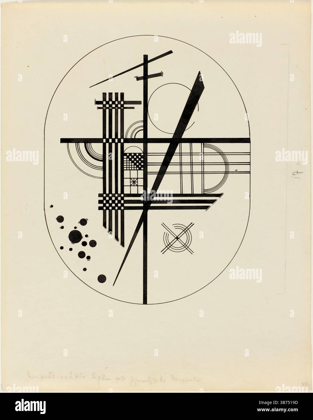 Point and line by wassily kandinsky hi-res stock photography and images ...