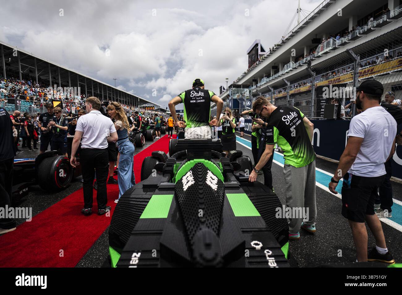 Stake F1 Team Kick, ambiance drivers parade during the Formula 1 Crypto ...