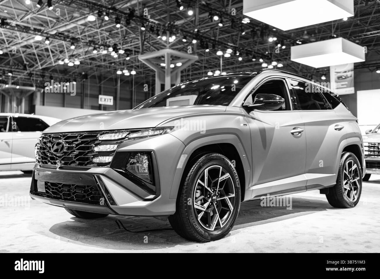 New York City, USA - March 27, 2024: 2025 Hyundai Tucson crossover ...