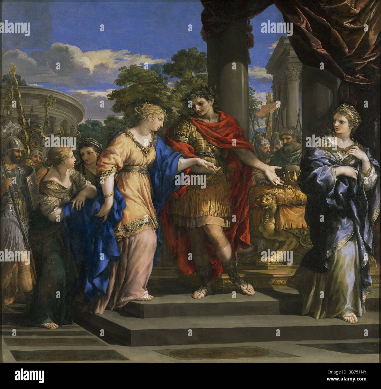 Caesar Restoring Cleopatra to the Throne of Egypt. Museum: Musée des ...