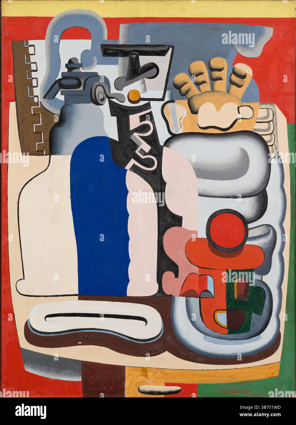 Still life with siphon. Museum: © Fondation Le Corbusier, Paris. Author: Le Corbusier (Charles ...