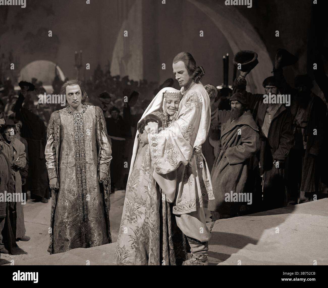 Scene from the film Ivan the Terrible by Sergei Eisenstein. Museum ...