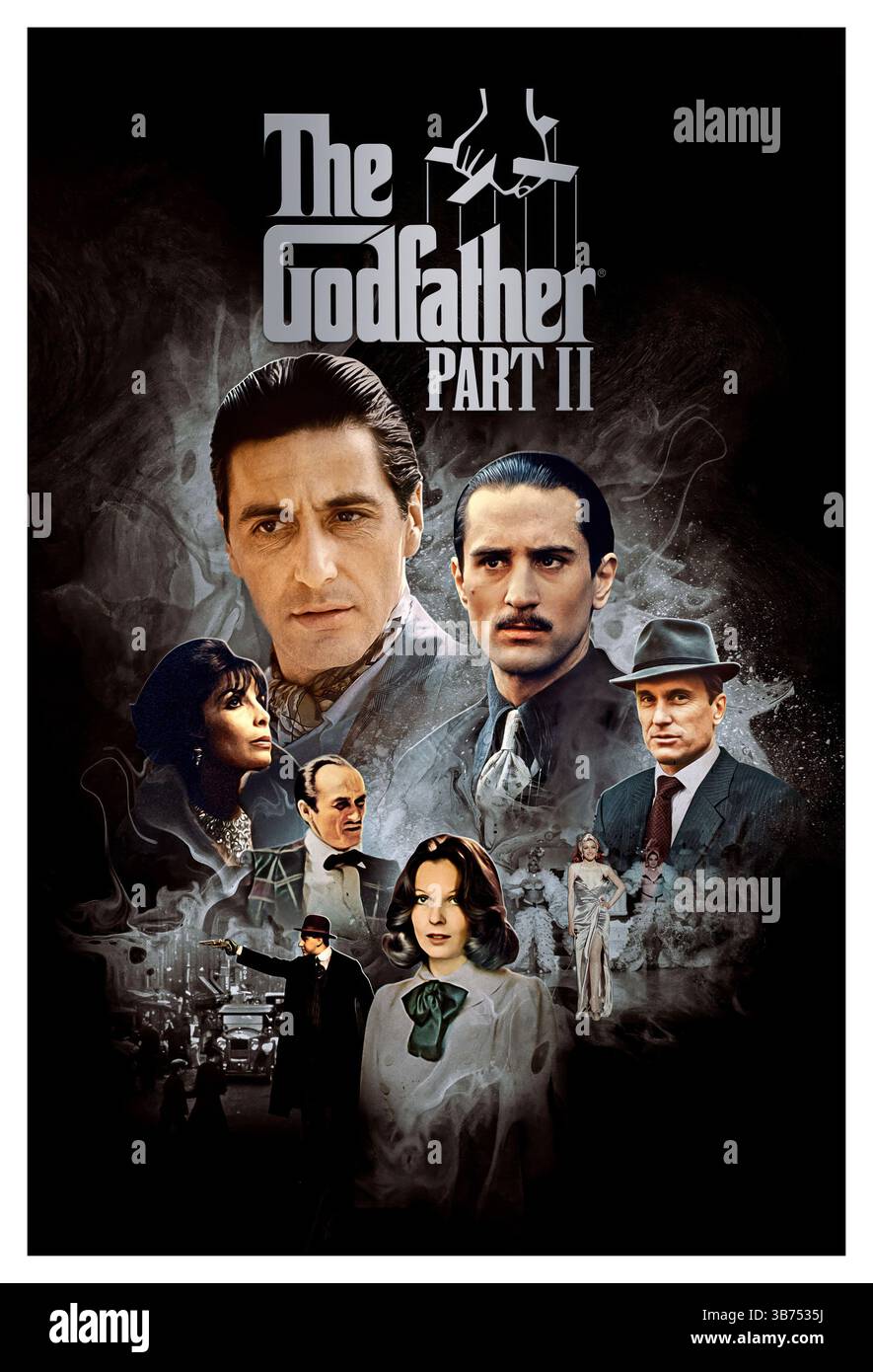 AL PACINO, ROBERT DUVALL, ROBERT DE NIRO and DIANE KEATON in MARIO PUZO ...