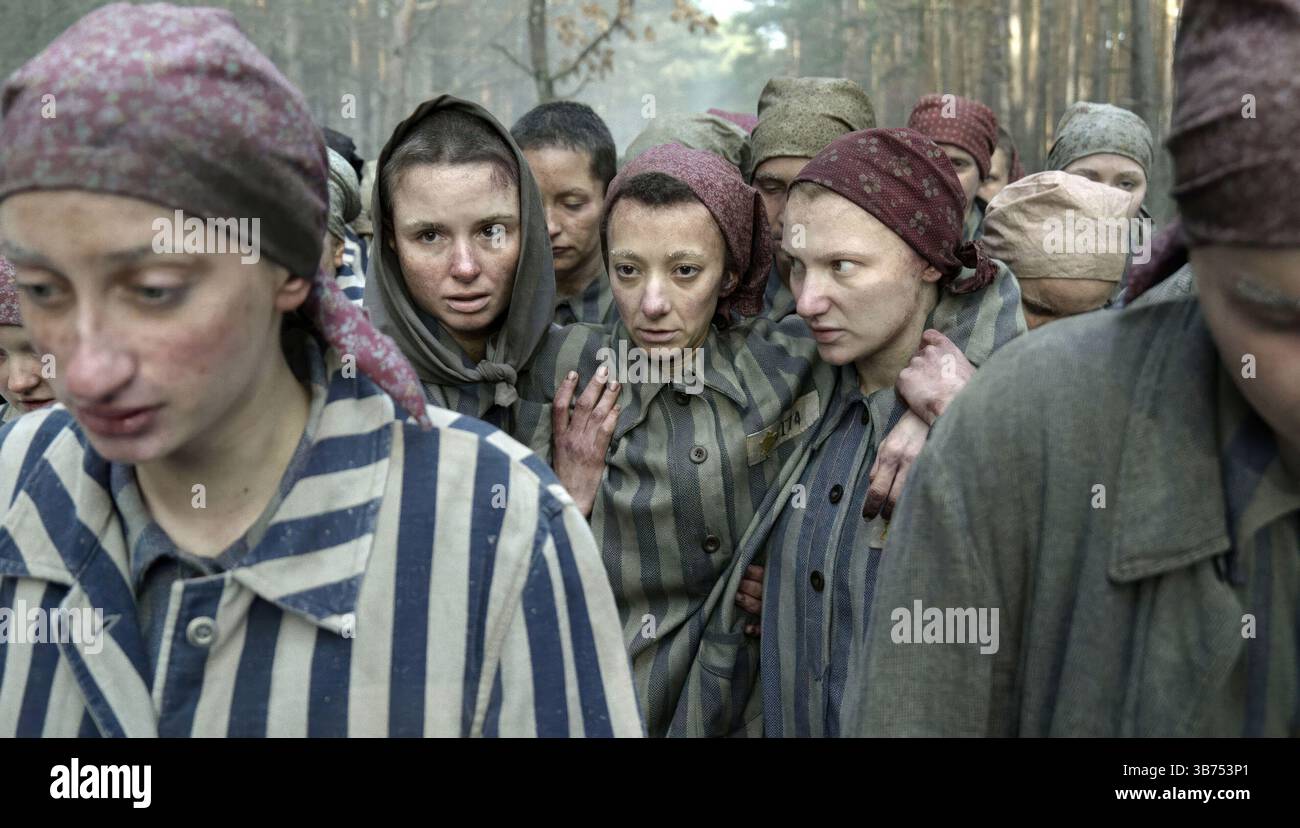 ANNA PROCHNIAK in THE TATTOOIST OF AUSCHWITZ (2024), directed by TALI ...