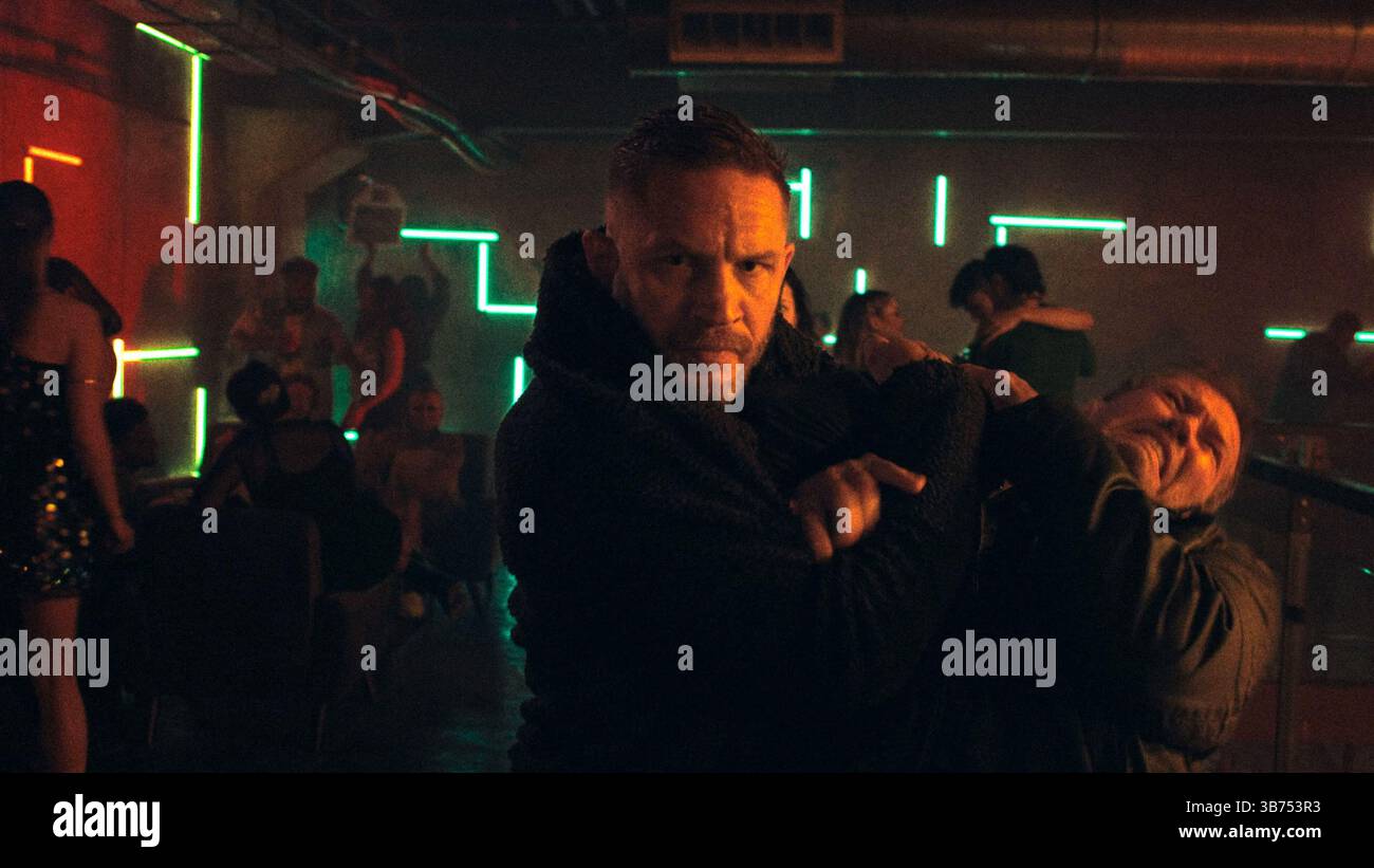 TOM HARDY in HAVOC (2025), directed by GARETH EVANS. Credit: Severn ...