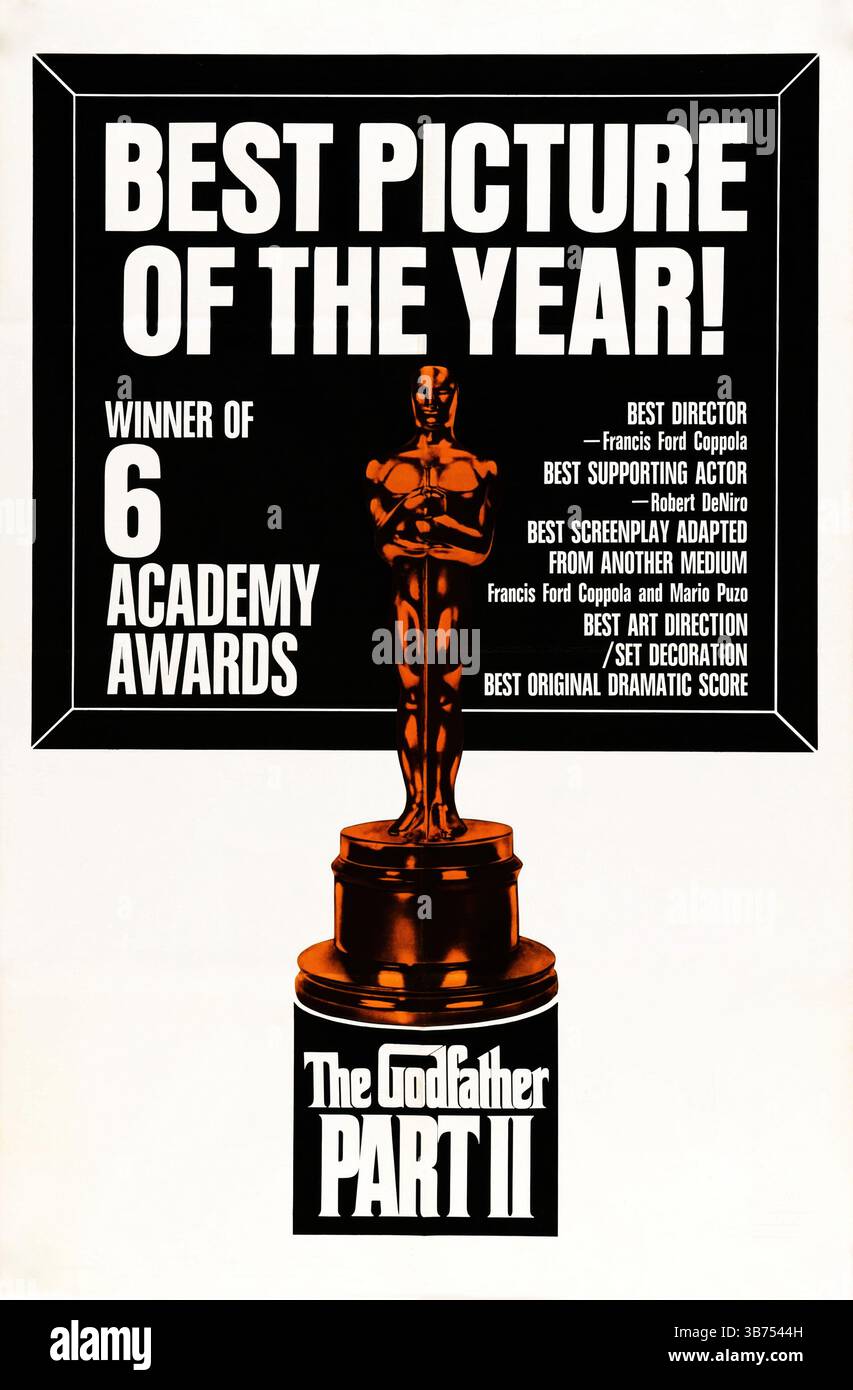 MARIO PUZO'S THE GODFATHER: PART II (1974) -Original title: THE ...