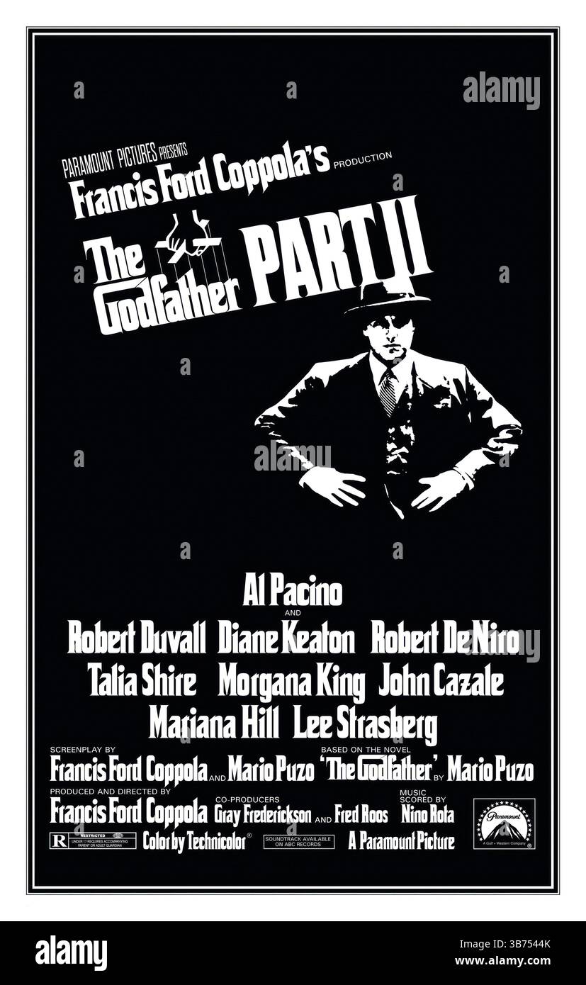 MARIO PUZO'S THE GODFATHER: PART II (1974) -Original title: THE ...