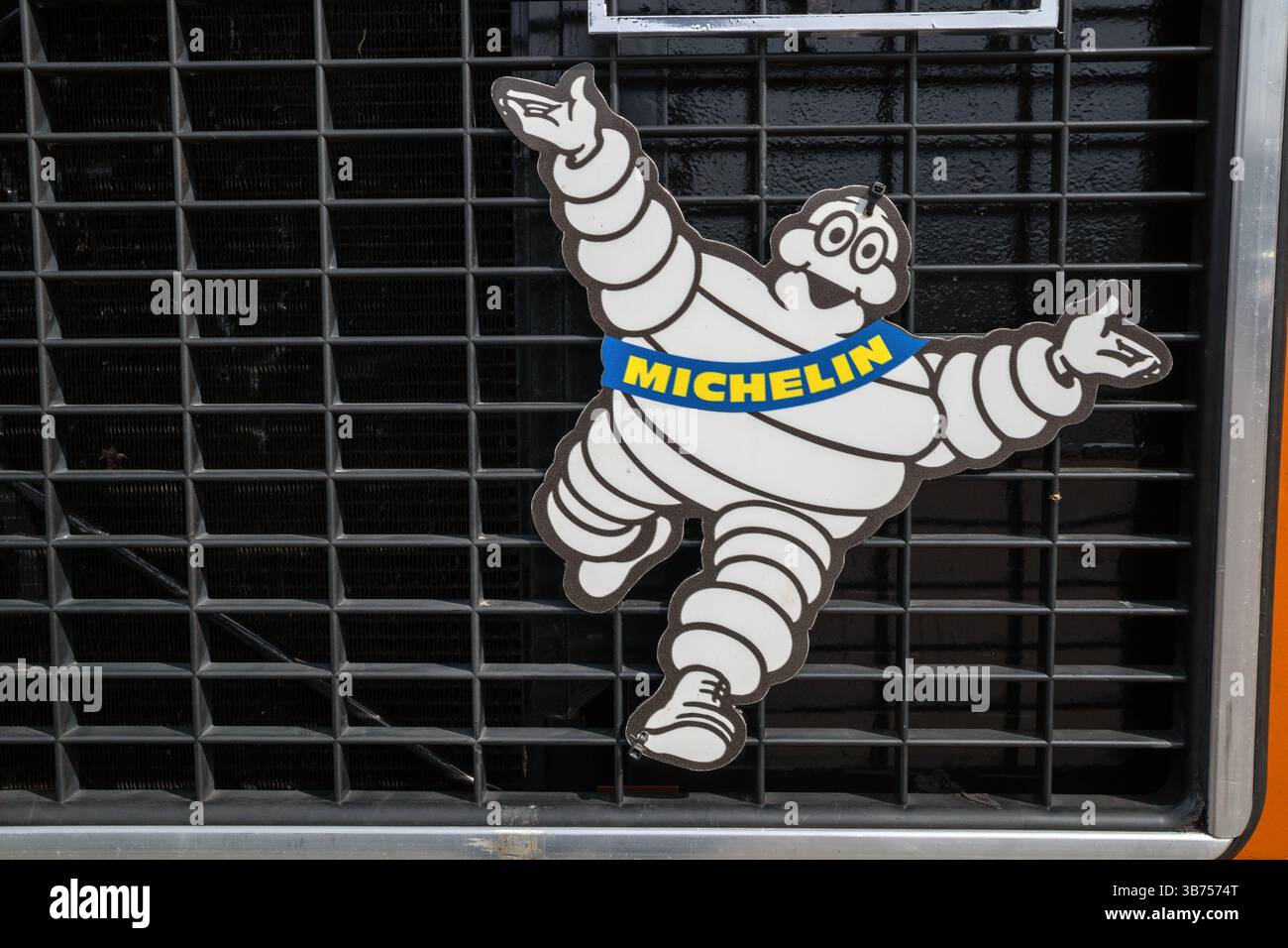 Truck man lorry symbolic hi-res stock photography and images - Alamy