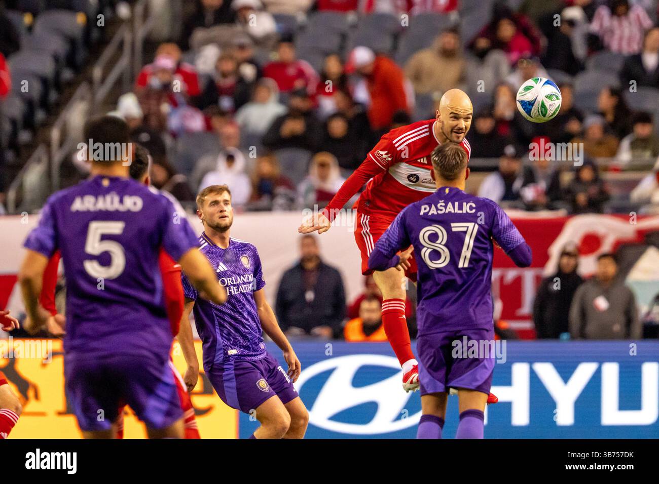Chicago, United States. 03rd May, 2025. Chicago Fire Defender Andrew ...