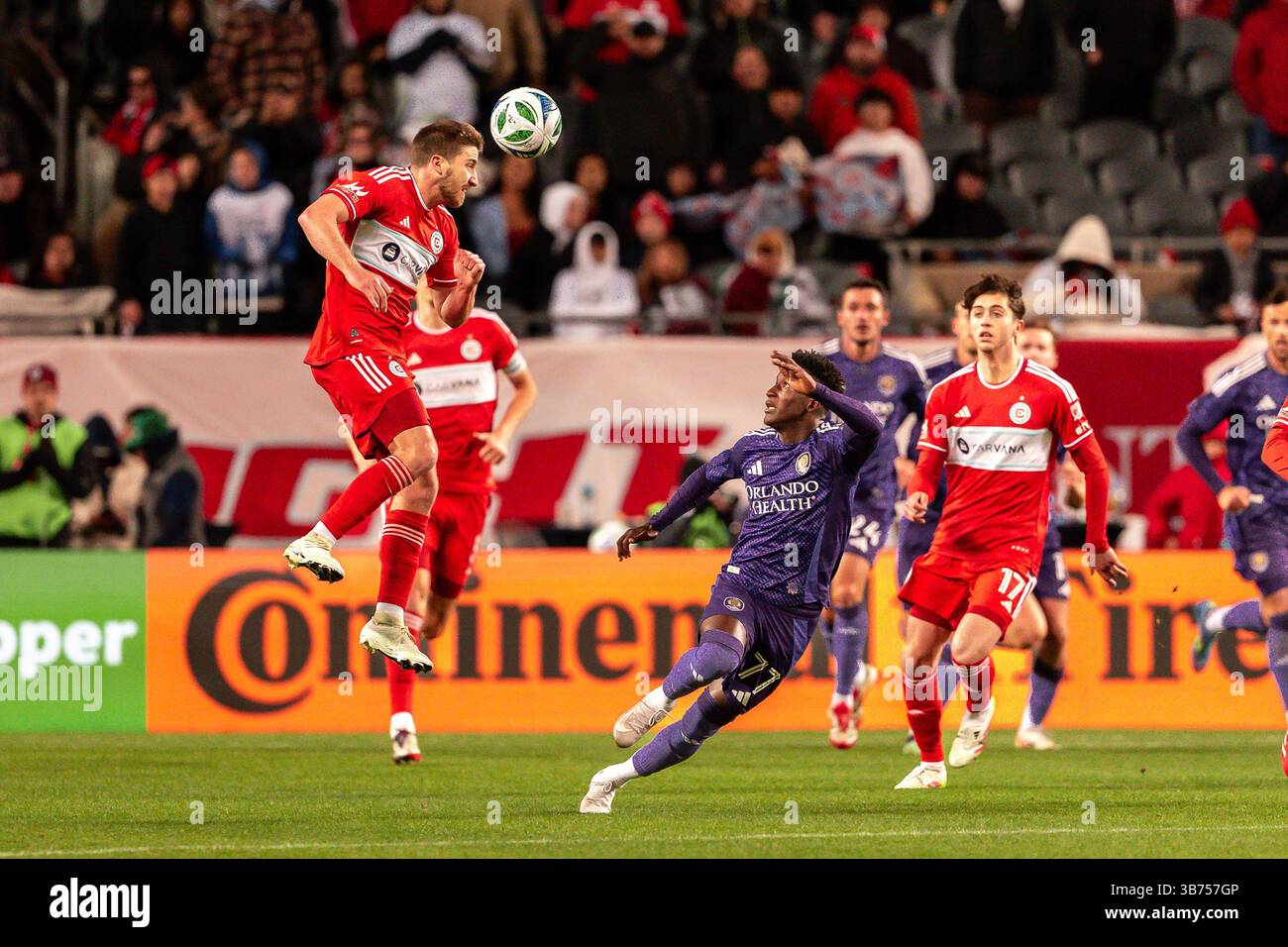Chicago, United States. 04th May, 2025. Chicago Fire Midfielder ...