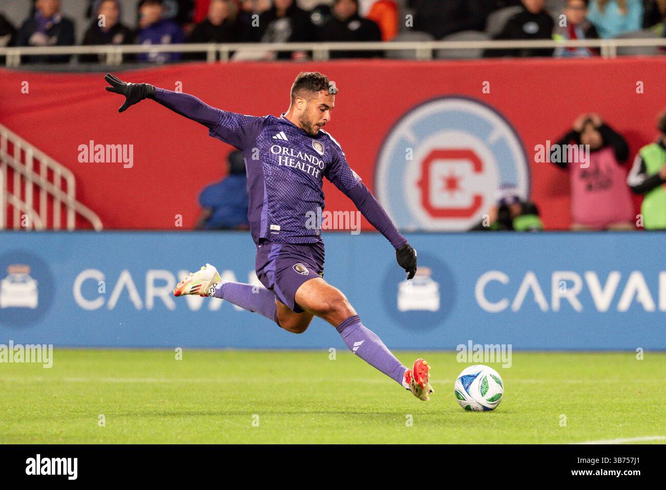 Chicago, United States. 04th May, 2025. Orlando City Midfielder Martín ...